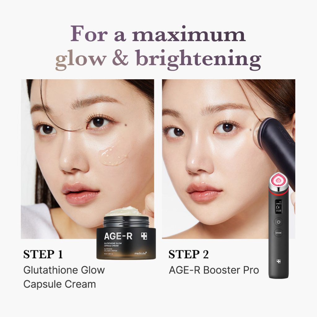 Medicube AGE-R Glutathione Glow Capsule Cream | ES Beauty Closet Sri Lanka